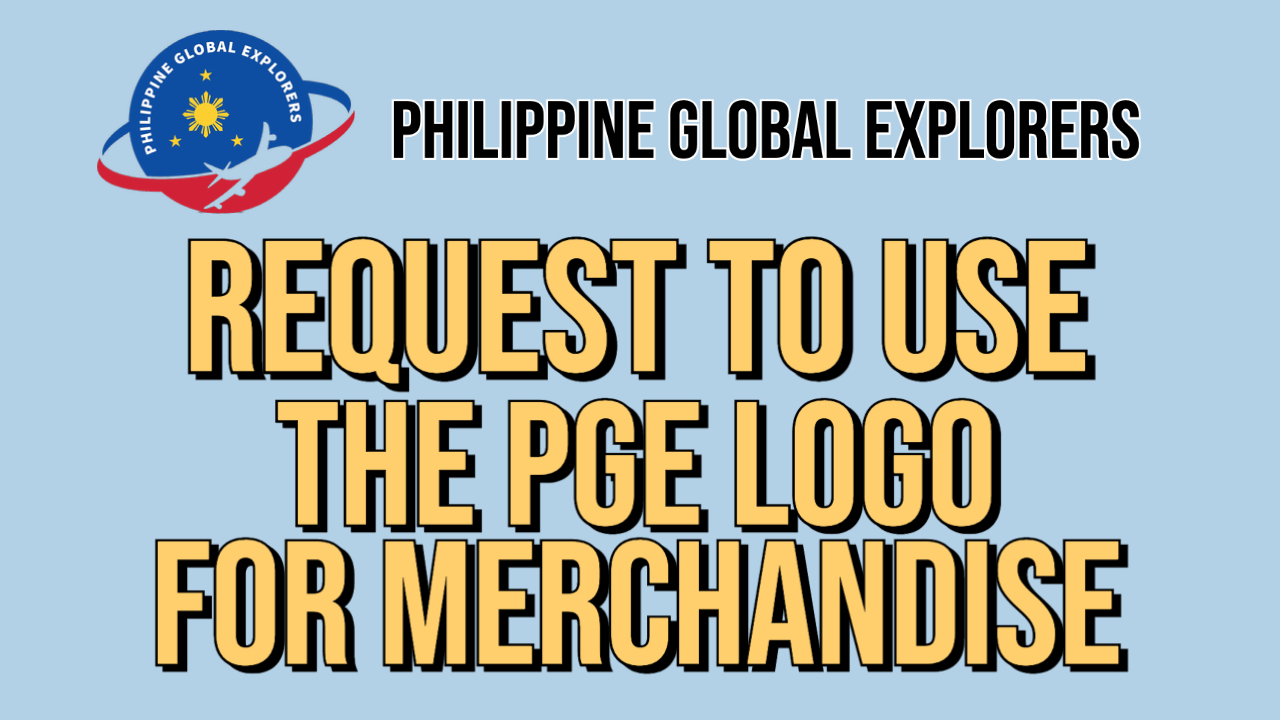 Request to Use the PGE Logo - Philippine Global Explorers