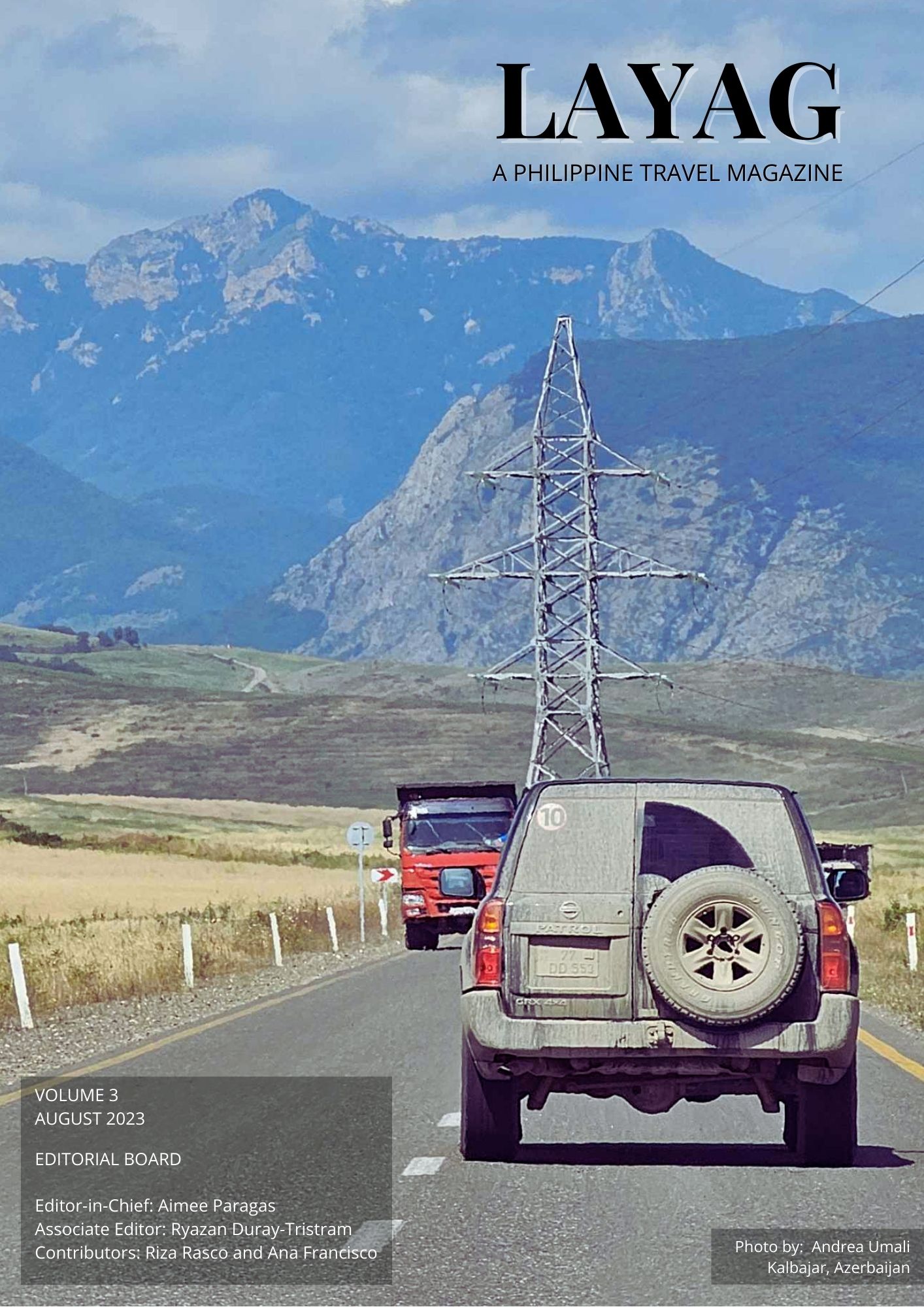Layag Volume 3: Philippine Global Explorer Travel Magazine