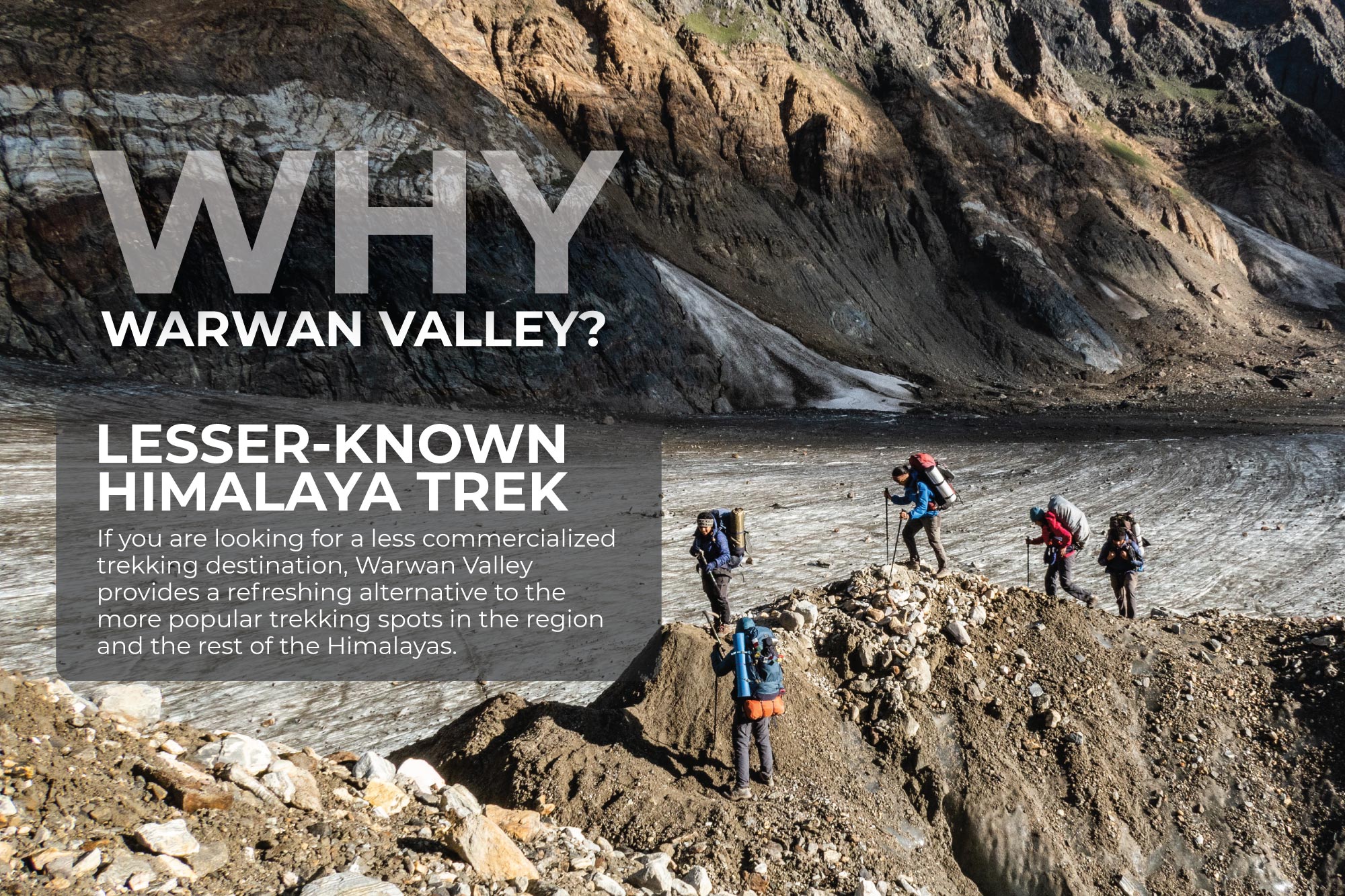 Join the Warwan Valley Trek, India with PGE and Less Traveled World ...