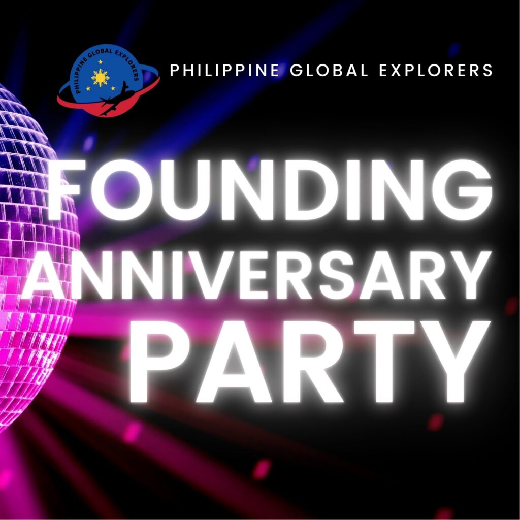 Schedule of Events - Philippine Global Explorers
