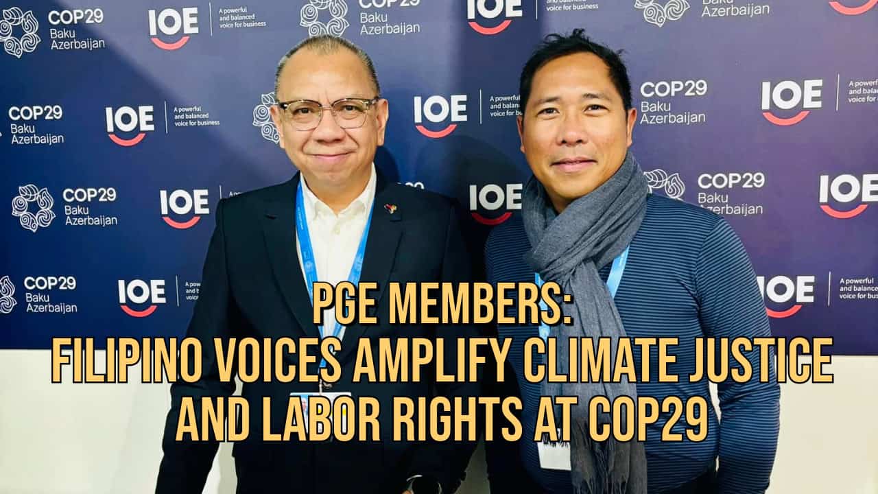 PGE Members: Filipino Voices Amplify Climate Justice and Labor Rights ...