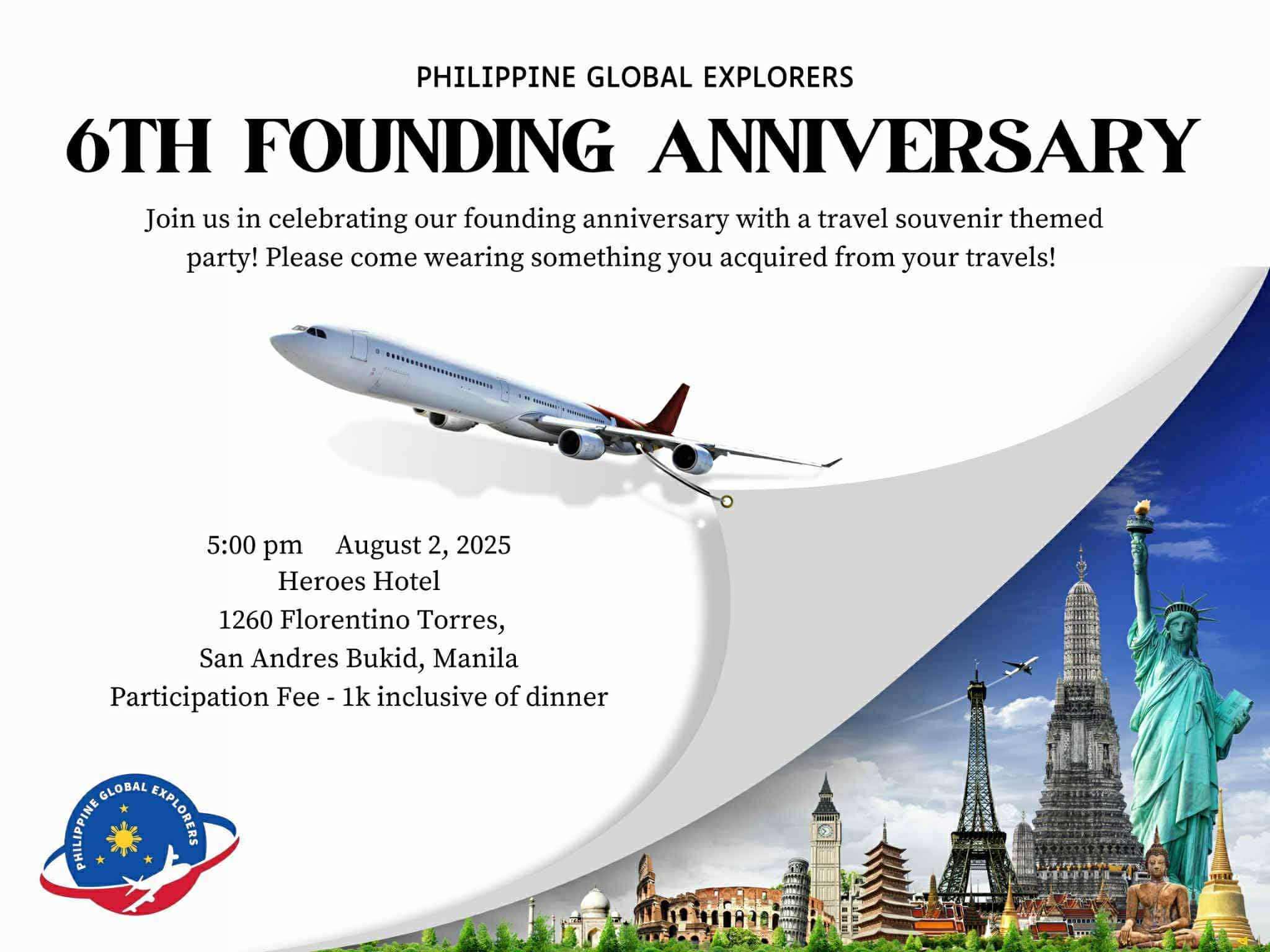 PGE to Celebrate 6th Founding Anniversary with Global Souvenir-Themed ...